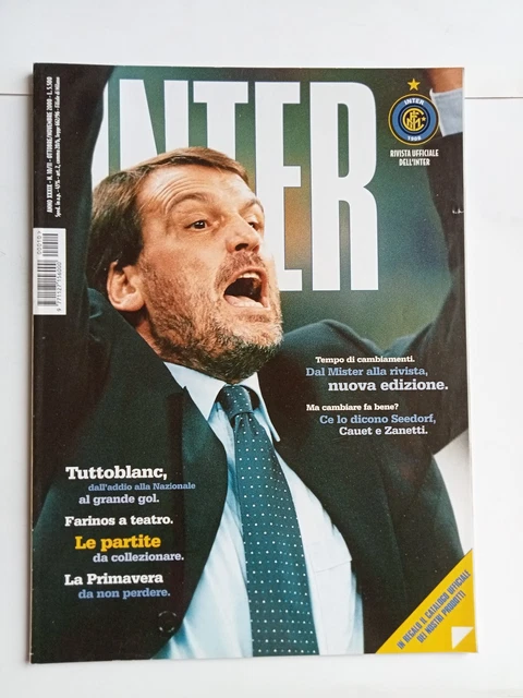 RIVISTA INTER FOOTBALL CLUB anno 2000 numero 10/11 EUR 5,00 - PicClick FR