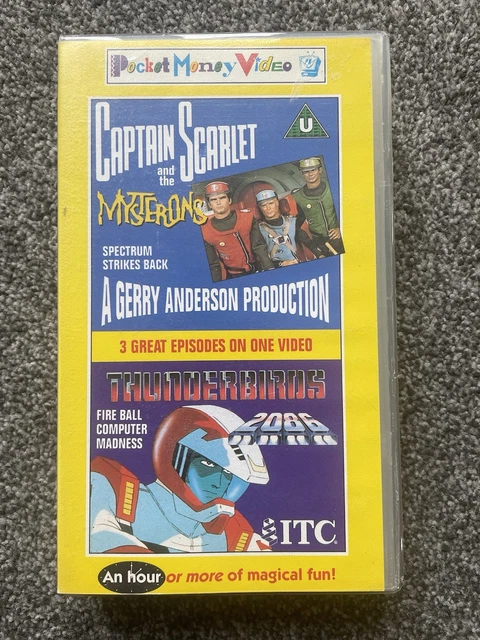 CAPTAIN SCARLET THUNDERBIRDS 2086 Vhs Double ITC PMV £5.44 - PicClick UK