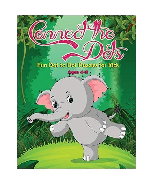 CONNECT THE DOTS: Fun Dot to Dot Puzzles for Kids Ages 4-8, Miracle ...