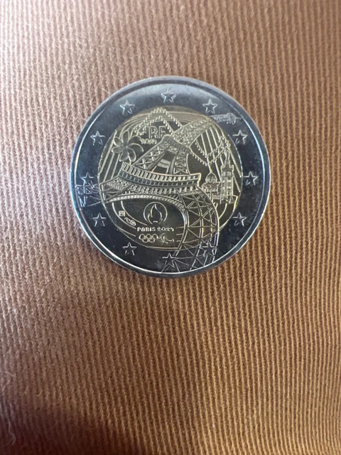 PIÈCE 2 EUROS commémorative jo 2024 Paris Collection Rare Tour Eiffel EUR 100,00 - PicClick FR