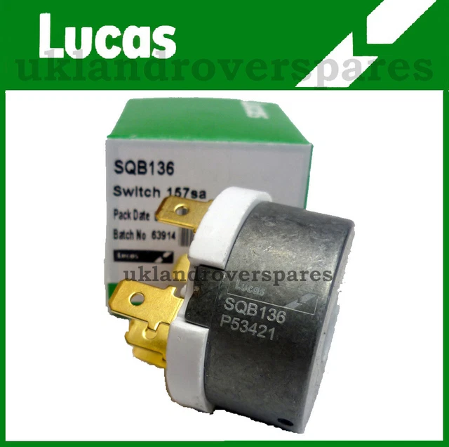 LAND ROVER DEFENDER Td5 Diesel Oem Ignition Switch Prc8230 Sqb136 Lucas ...