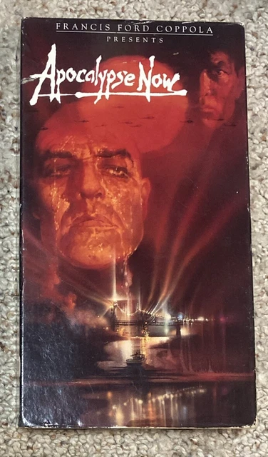 APOCALYPSE NOW 1992 VHS Zoetrope Studios Paramount Classic Brando £6.65 ...