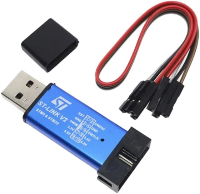 ST-LINK V2 EMULATOR Downloader Programmer STM32F103C8T6 STM8 STM32 with ...