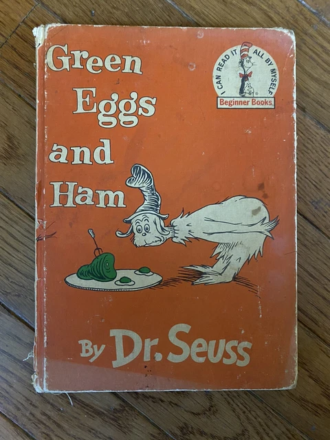 CLUB DE LECTURE vintage ŒUFS VERTS ET JAMBON par Dr. SEUSS 1960 1ère ...