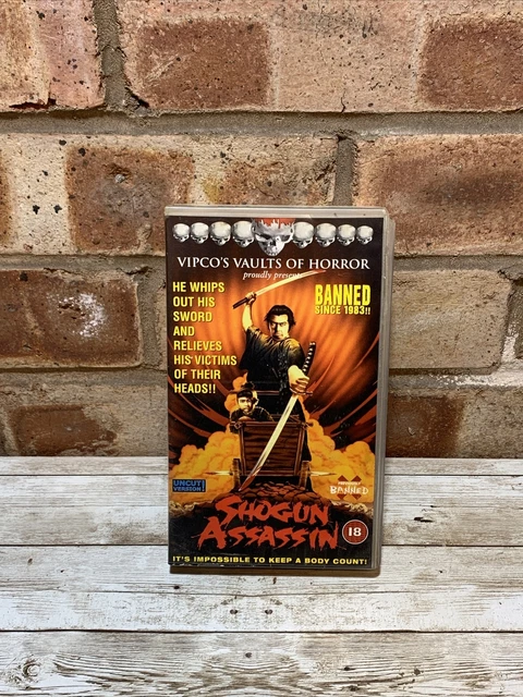 VINTAGE SHOGUN ASSASSIN Uncut Version Vhs Cassette Movie £9.95 ...