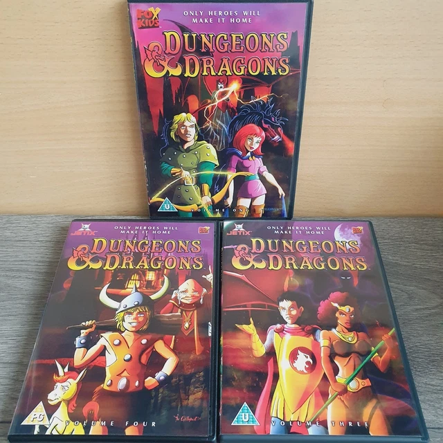 DUNGEONS & DRAGONS Animated Series DVD Volume 1, 3 & 4 ONLY EUR 11,89 ...