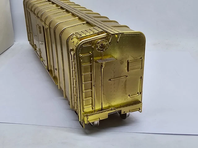 BRASS O OVERLAND Models B&O Wagon Top Box Car Class M-15K 4-Door OMI ...