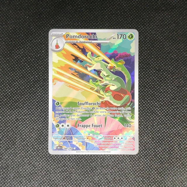 CARTE POKÉMON - Pomdorochi 188/182 - EV10 Rivalites Destinées (Team ...