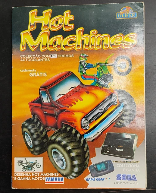 HOT MACHINES - Ulifer Sticker Album (Sega Retro) £43.54 - PicClick UK