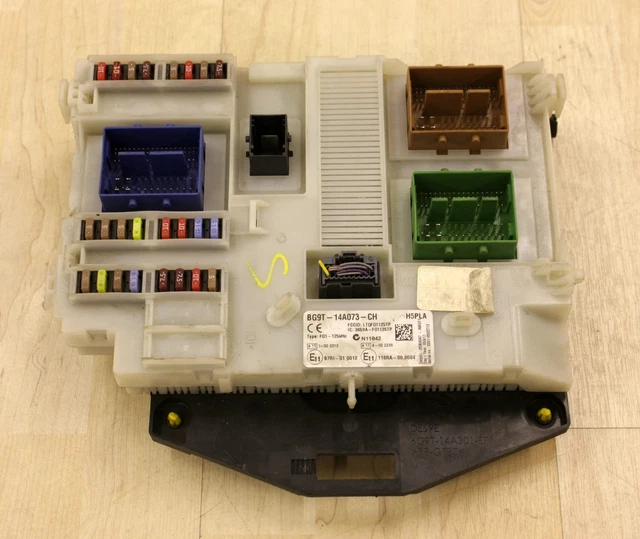 FORD MONDEO MK4 TDCi BODY CONTROL MODULE FUSE BOX BCM BG9T-14A073-CH ...