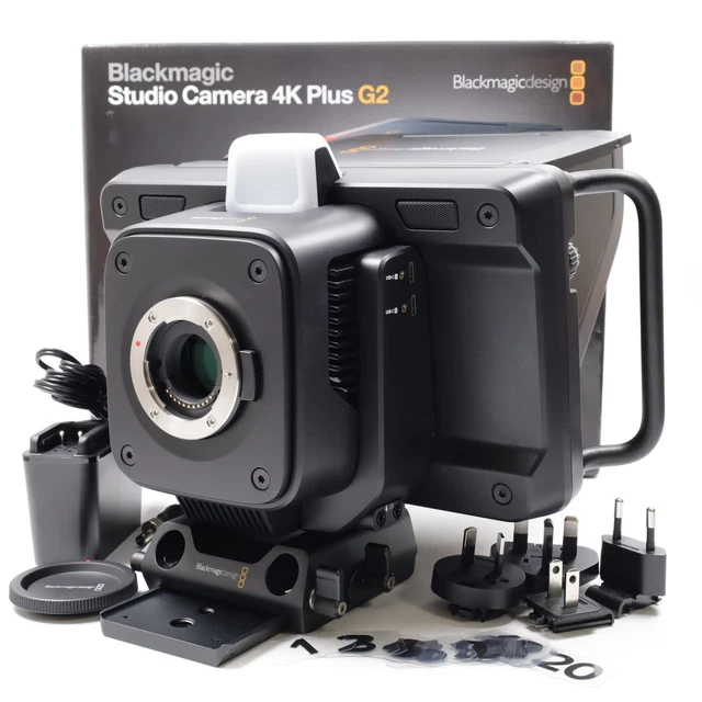 BLACKMAGIC STUDIO CAMERA 4K Plus G2 (monture M4/3) [Top Mint] #5169S EUR 1.402,67 - PicClick FR