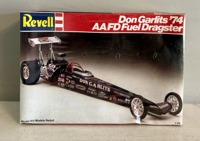 REVELL DON GARLITS '74 AA/FD FUEL DRAGSTER 1:25 *Sealed* EUR 46,04 ...
