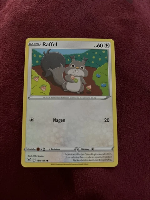RAFFEL 150/196 VERLORENER Ursprung Pokemon Karte Deutsch EUR 1,00 ...