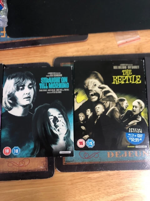 HAMMER HORROR STUDIOCANAL 19 Blu-ray Limited Edition Slipcover ...