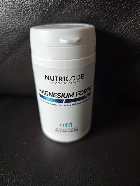 NUTRICODE MAGNESIUM FORTE 30 Capsules Brand New Sealed £3.29 - PicClick UK