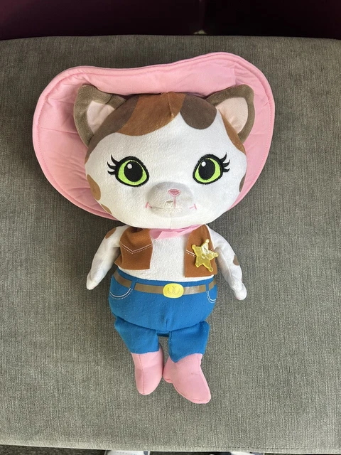 TALKING SINGING SHERIFF Callie Oke Plush Soft Toy. Wild West. Disney Jr ...
