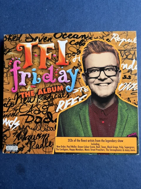 T.F.I FRIDAY THE Album Used 40 Track Compilation Cd 90s Indie Pop Rock ...