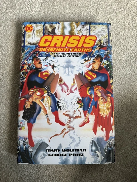CRISIS ON INFINITE EARTHS 35TH ANNIVERSARY DELUXE EDITION HARDCOVER ...