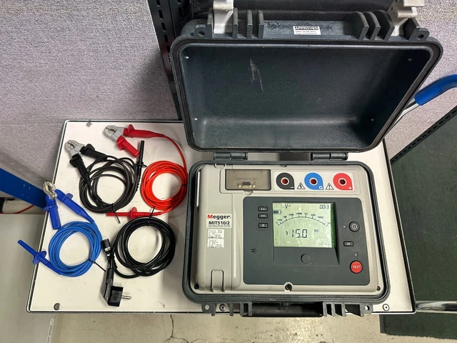 MEGGER MIT510/2 INSULATION Resistance Tester 5 kV - REFURBISHED EUR 1. ...