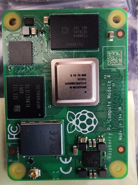 RASPBERRY PI COMPUTE Module 4 CM4 16GB EMMC 4GB RAM CM4104016 $100.00 ...