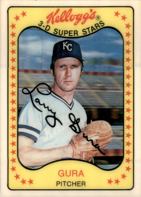 1981 KELLOGG'S LARRY Gura Kansas City Royals #59 EUR 3,25 - PicClick FR