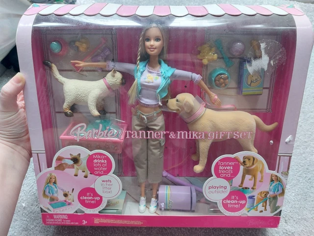 BARBIE POOPING DOG Tanner & Mika gift set. NEW SEALED. VERY RARE. £260. ...