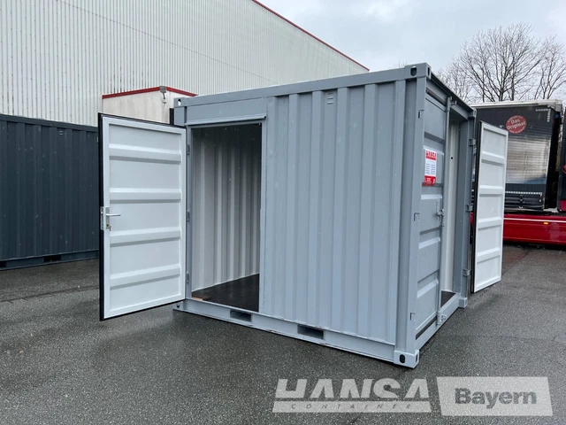 10 FUSS LAGERCONTAINER, Werkzeugcontainer, Baucontainer, neu, mit Personentür EUR 4.325,00 ...