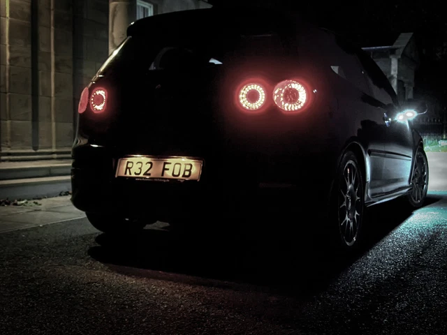 SET OF GENUINE Valeo VW Golf MK5 Quad SMD LED Rear Lights Dark Cherry ...