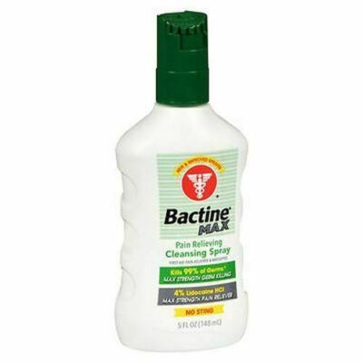 BACTINE MAX PAIN Relieving Cleansing Spray 5 Oz EUR 13,31 - PicClick FR