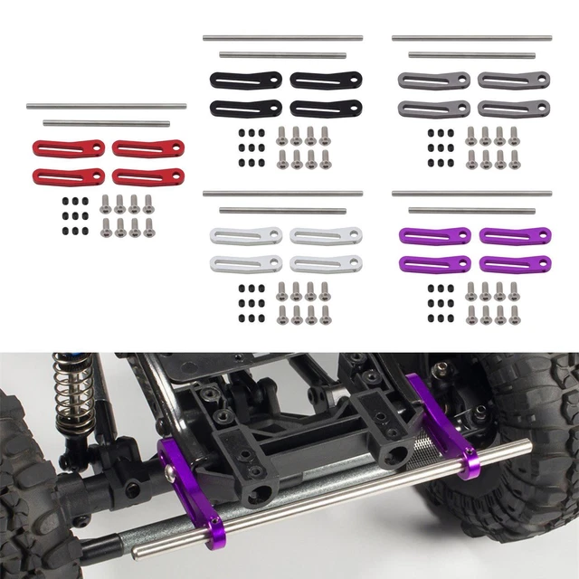 1/10 RC BULL Bar Front and Rear RC Bull Bar Metal Aluminum Alloy £10.22 ...