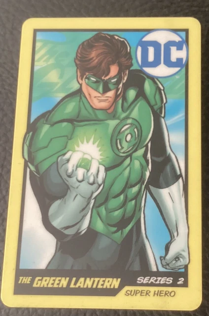 THE GREEN LANTERN, DC Comics Arcade Gaming Collectable Card Super Hero ...