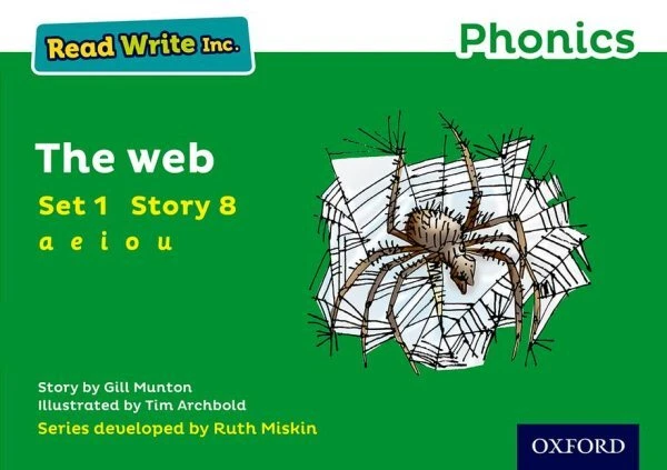 READ WRITE INC. Phonics: Green Set 1 Storybook 8 the Web, Paperback di ...