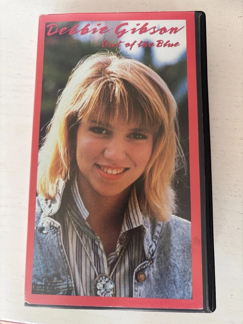 DEBBIE GIBSON LIVE in Concert The "Out of the Blue" Tour VHS Video Tape ...