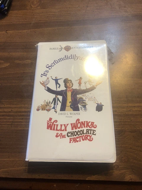 WILLY WONKA AND the chocolate factory vhs 1994 Remastered VHS £4.67 ...