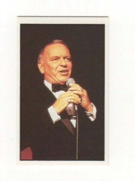 RARE AUSTRALIAN FILM Star Card 1980s Frank Sinatra $6.99 - PicClick AU