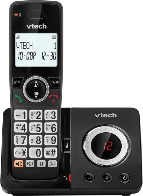 EA5050 DECT CORDLESS Phone with Answering Machine,Nuisance Call Blocker ...
