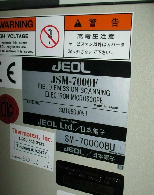 Jeol Usa Scanning Electron Microscopes Sem