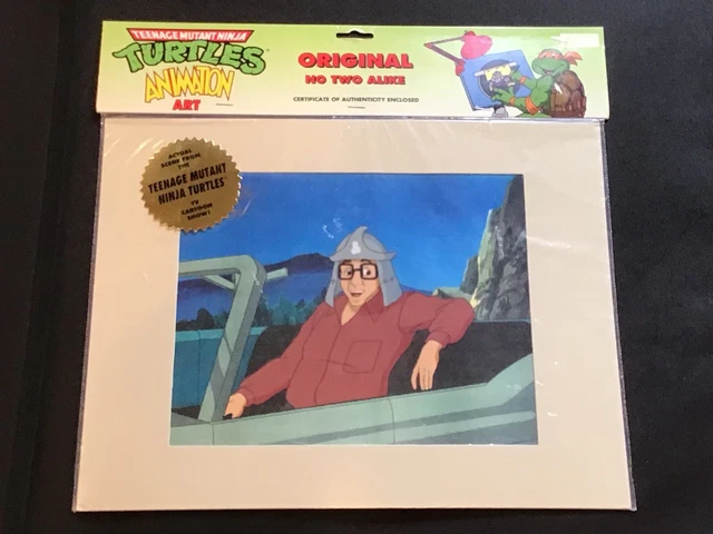 TEENAGE MUTANT NINJA Turtles TV Series Painted Animation Art Cel ...