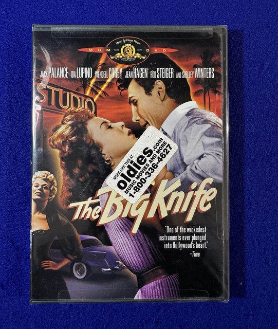 THE BIG KNIFE (DVD) Jack Palance Ida Lupino MGM DVD FACTORY SEALED £8. ...
