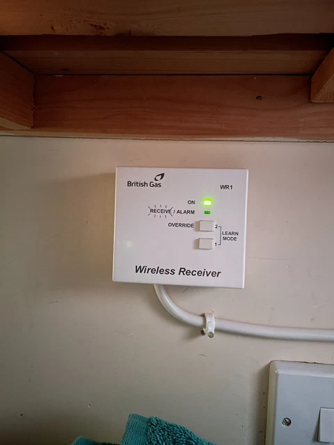 BRITISH GAS DRAYTON Digistat WR1 Wireless Receiver Plus Room Thermostat ...