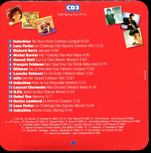 LES ANNÉES 80 Versions MAXI 45 t. CD Compilation Rareté VOL.2 CD3 EUR ...