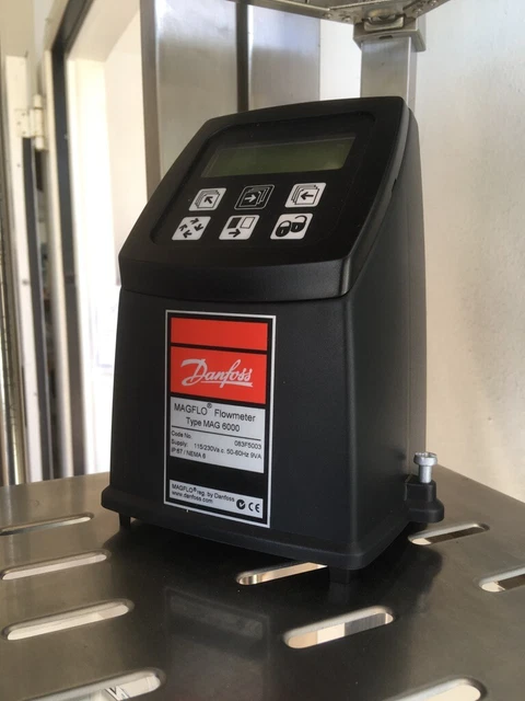 TRASMETTITORE DI PORTATA elettromagnetico DANFOSS FlowMeter MAG 6000 ...