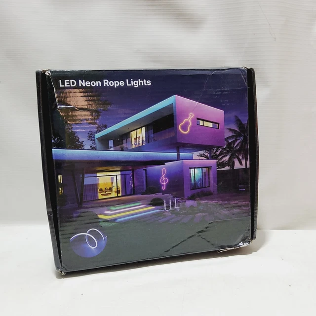 LED 10M NEON Strip Light Waterproof 12V Flexible Outdoor Lighting £19. ...