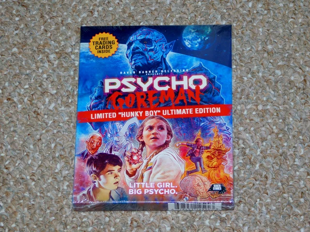 PSYCHO GOREMAN LIMITED Hunky Boy Ultimate Edition Blu-ray 2021 3-Disc ...