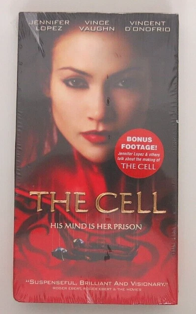 THE CELL VHS 2000 Jennifer Lopez Vince Vaughn New Factory Sealed Bonus ...