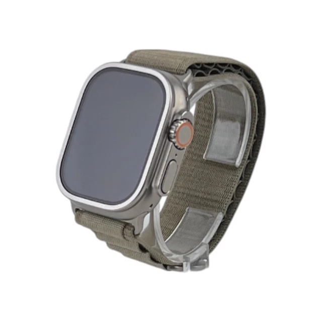 APPLE WATCH ULTRA 2 Cellular Titanium Titan 49 mm Alpine Loop L Mandel ...