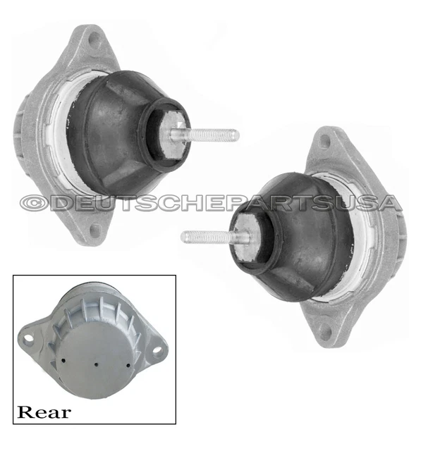 AUDI 100 200 5000 QUATTRO Engine Motor Mount Mounts 443 199 382 L + R ...