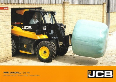 JCB 516-40 AGRI Loadall brochure 09/14 issue 1 £0.99 - PicClick UK