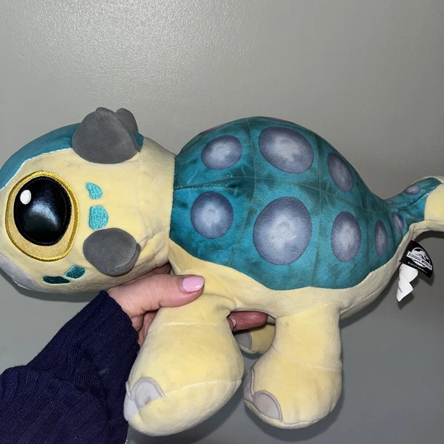 JURASSIC WORLD CAMP Cretaceous Plush Dinosaur Ankylosaurus 'Bumpy' With ...