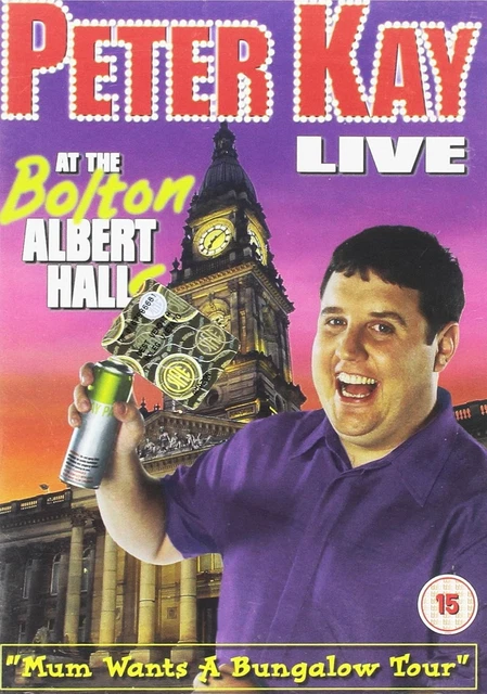 PETER KAY - Live At The Bolton Albert Halls (DVD) Peter Kay Sally ...